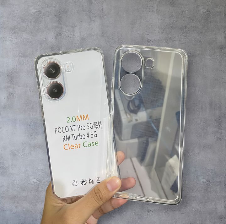 Clear Case Xiaomi Poco X7 Pro 5G Turbo 4 5G Poco M6 PRO 4G/X6 5G/F4 GT ...