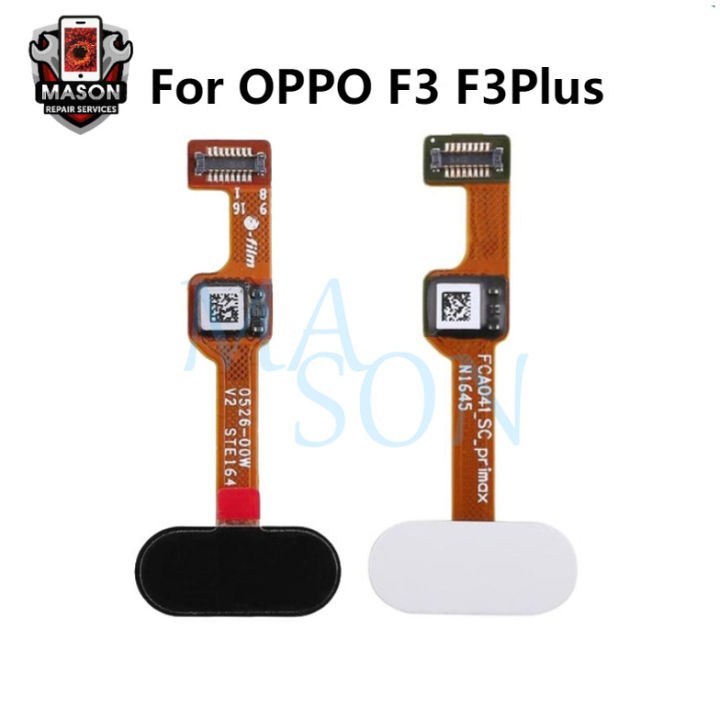 For OPPO F3 F3Plus Home Button Fingerprint Flex Plus CPH1609 A77 ...