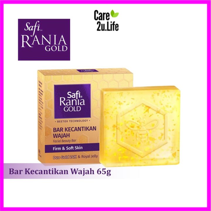 Safi Rania Gold Bar Kecantikan Wajah 65g | Lazada