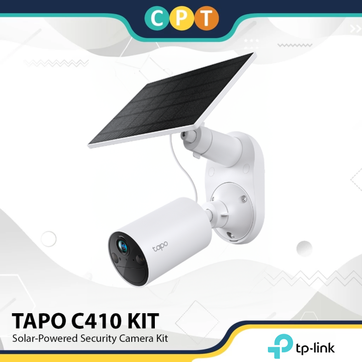 TP-Link Tapo C410 KIT Solar-Powered Security Camera Kit | Lazada PH
