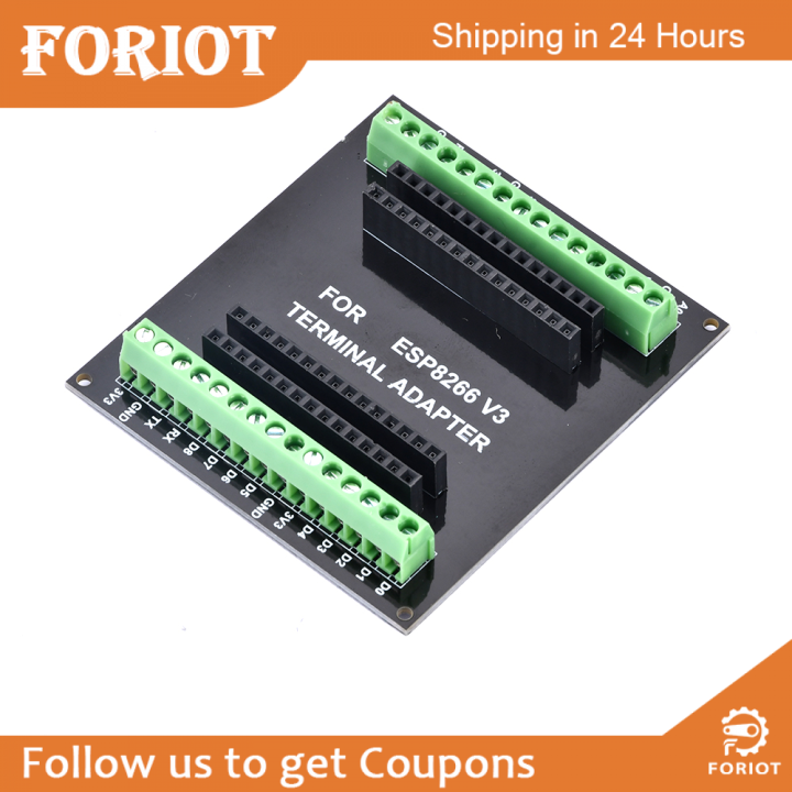 Foriot Esp8266 Expansion Breakout Board Gpio 1 Into 2 For Esp8266 Esp