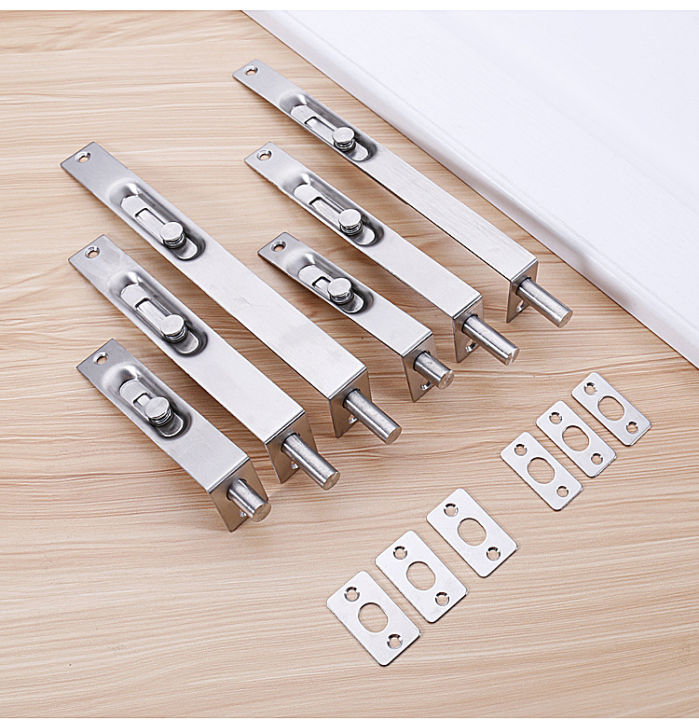 Door Inside Flush Bolt Lock Concealed Door Security Door Elijah Tools ...