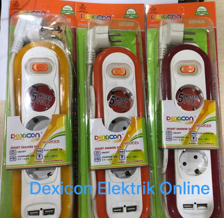 Stop kontak usb/usb stop kontak 3 lubang/charger usb/colokan usb ...