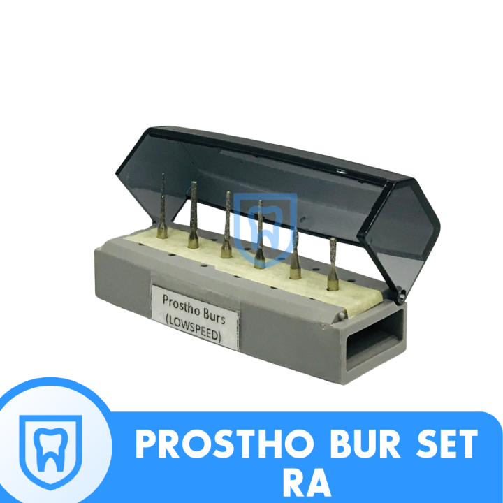 Prostho Bur Set – Complete Lowspeed & Highspeed Burs Kit for ...