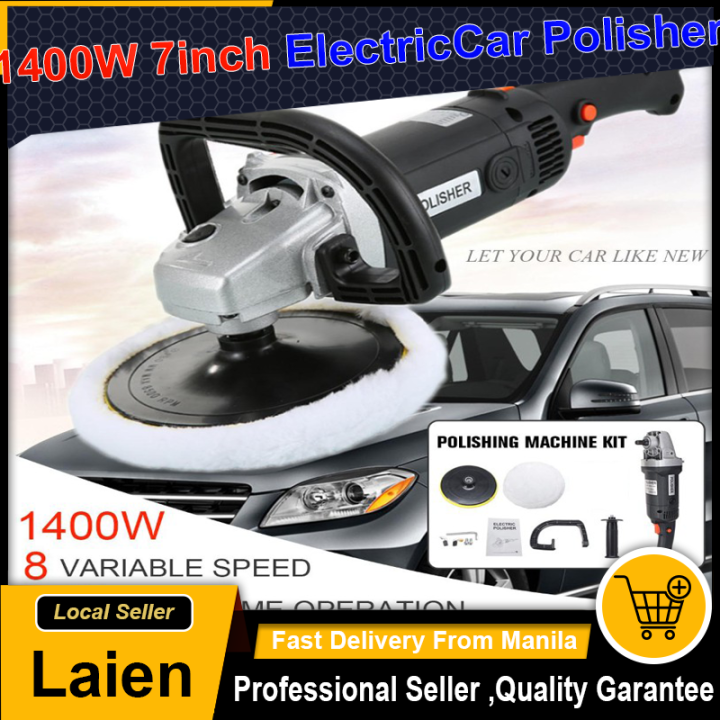 heavy duty 1400W 7 inch Electric Car Polisher / Polishing Buffing ...