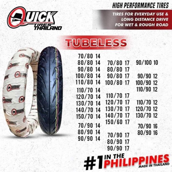 Original Quick Tires | Lazada PH