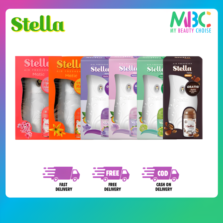( BOX SET ) Stella Home Matic [ Free Refill Di dalam Alat ] - Pangharum ...