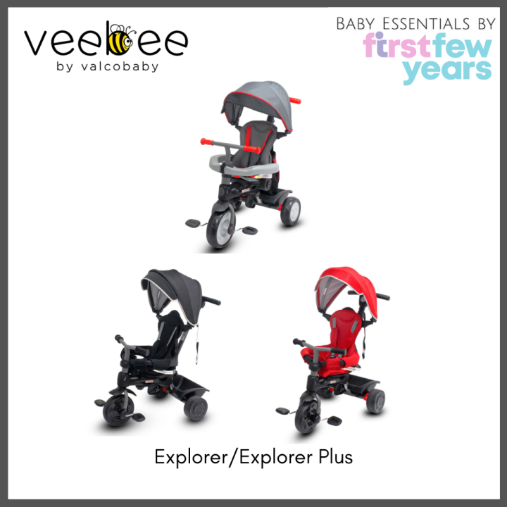 Vee Bee Trike Explorer by Valcobaby (3 Colours) | Lazada Singapore