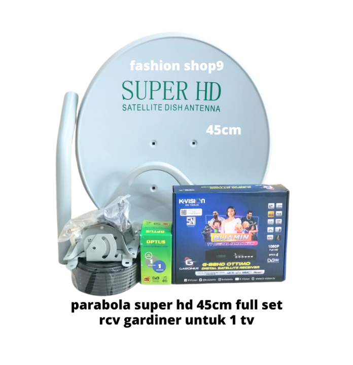 Parabola Mini 45 Cm Lengkap Super HD - Parabola 45 cm Full Set Super HD ...