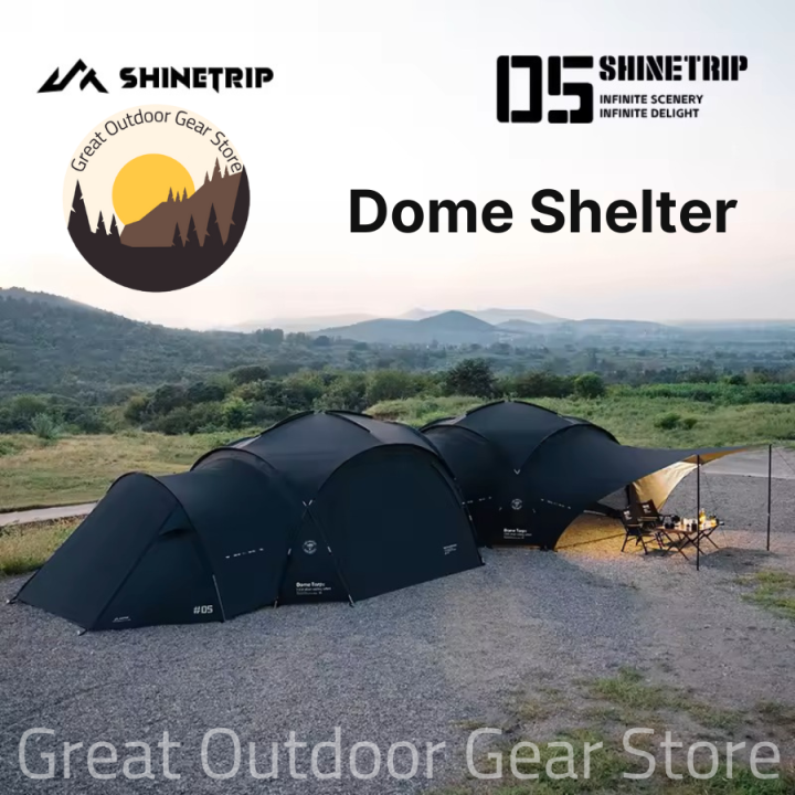 ShineTrip 05 Series Outdoor Dome Shelter Tarp Tent Rainproof Sunproof ...