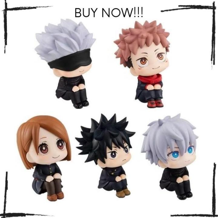 Mainan Model Figur Gojo Satoru Anime Jujutsu Kaisen dengan Tiger Stick ...