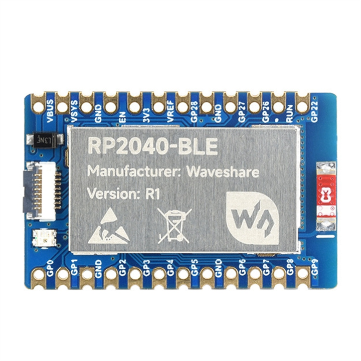 RP2040-BLE Microcontroller Bluetooth Development Board Dual-Mode Bluetooth Multi-Function GPIO ...