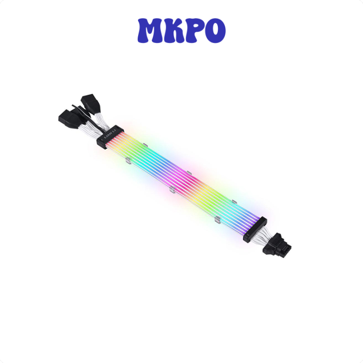 [MKPO] Lian Li Strimer Plus V2,12VHPWR RGB PSU Extension Cable,12VHPWR ...