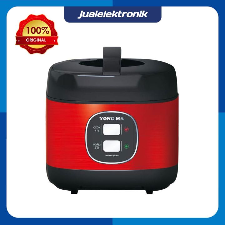 Yong Ma Yongma Magic Com Rice Cooker 2 Liter 3D Heating Body Stainless ...