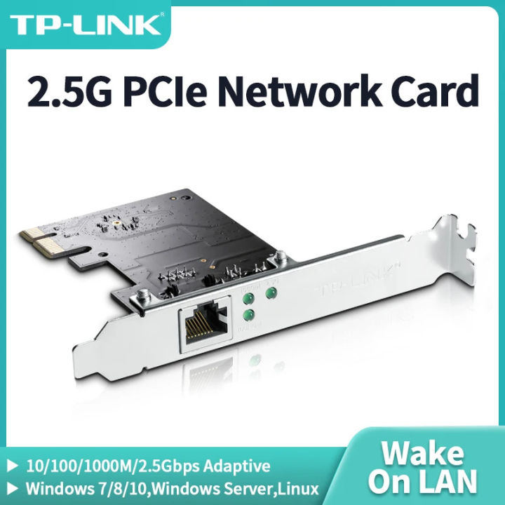 TP-Link 2.5G PCIe Network Card 2.5Gbe Ethernet Interface Adapter 10 ...