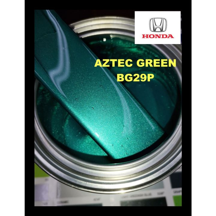 HONDA BG29P AZTEC GREEN/CAT BANCUH/2K PAINT/CAT KERETA | Lazada