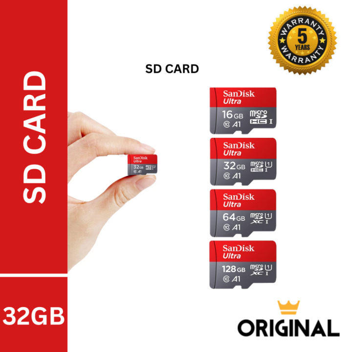 Memory SD Card for Computer, Laptop, Dash Cam, Android Player and CCTV ...