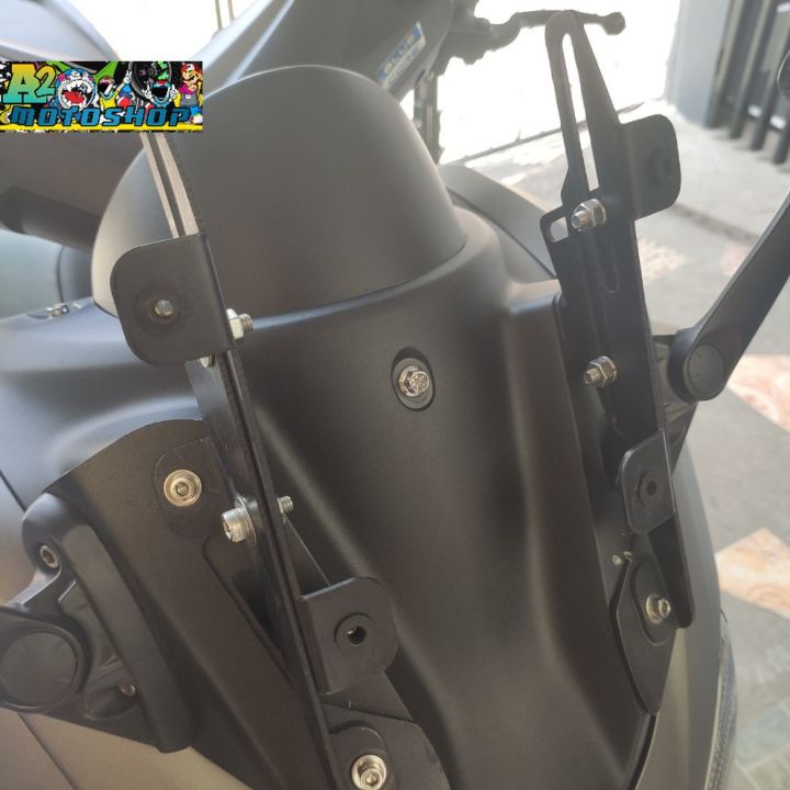 NMAX V1 WINDSHIELD sidemirror adjustable Bracket | Lazada PH