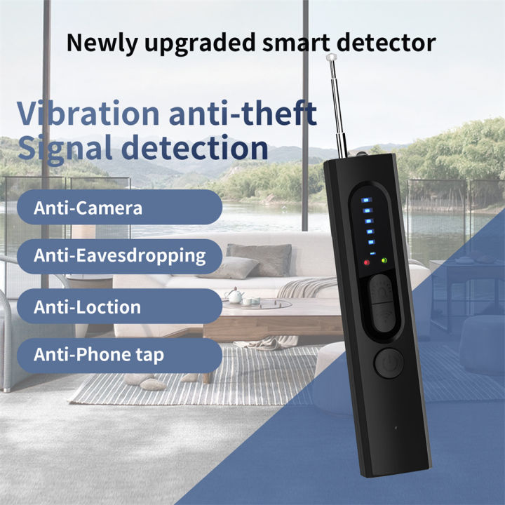 Bergamotsdv Rs Hidden Camera Detector Anti Spy Bug Listening Device Gps Tracker