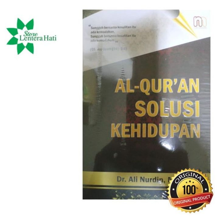 Al-Quran Solusi Kehidupan - Dr Ali Nurdin, MA | 100% Ori Penerbit ...