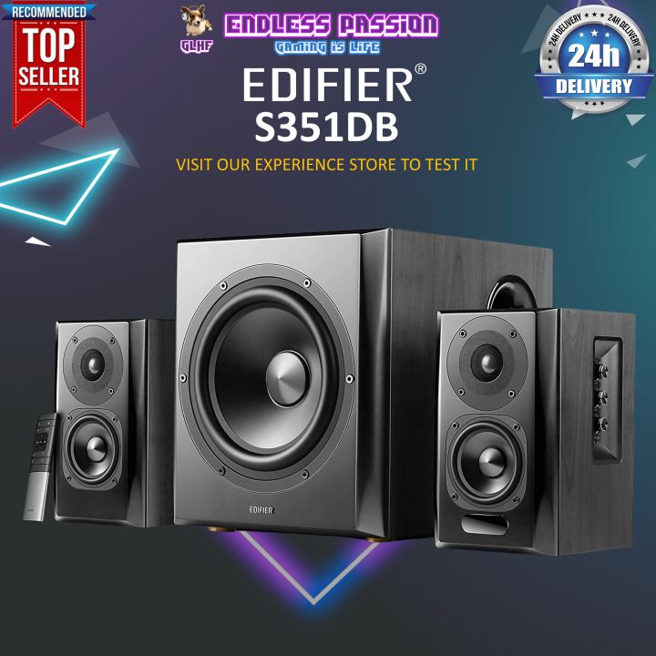 Edifier S351DB 2.1 Bluetooth Speaker 150W | Lazada Singapore