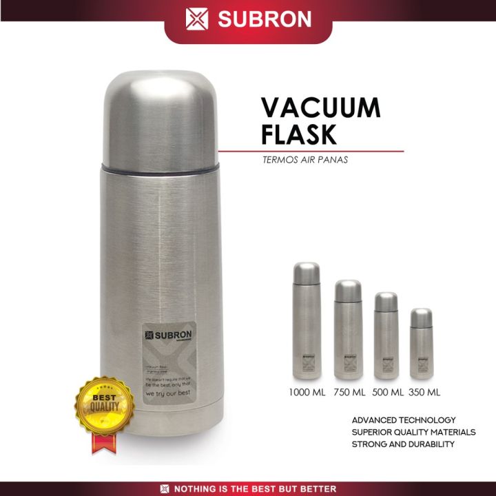 SUBRON Vacuum Flask Termos Air Panas 750ML/1000ML Stainless | Lazada ...