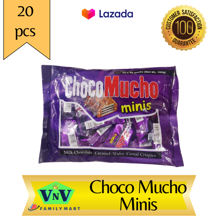 VNV Choco Mucho Minis 8gx20pcs Random Flavor | Lazada PH
