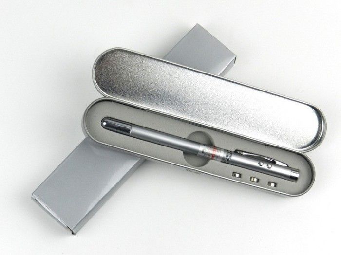 Pulpen Pen Exclusive Pena 5 in 1 Laser Pointer Box Premium Presentasi ...
