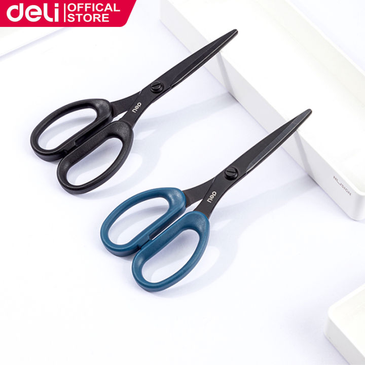 Deli Scissors School Office Supplies 77790 | Lazada PH