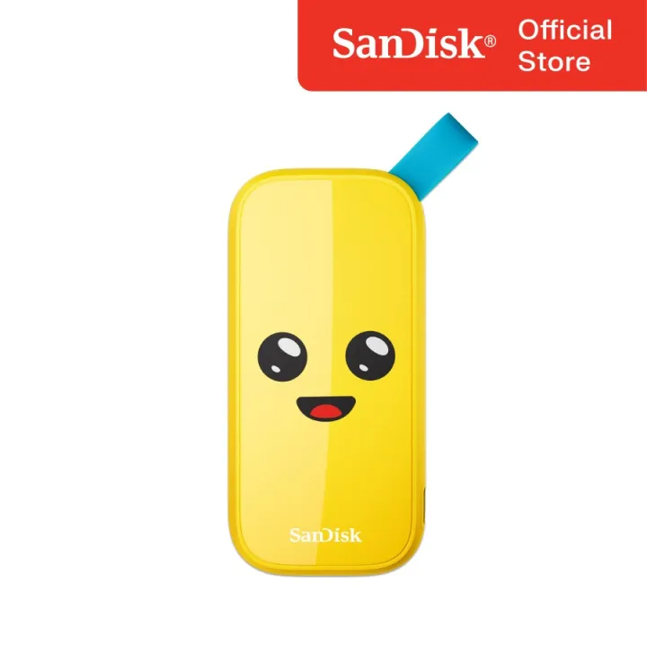 SANDISK Portable SSD E30 1TB / 2TB Fortnite Peely Edition USB 3.2 Up to ...