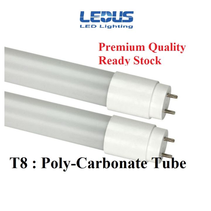 2 pcs - LED T8 Tube 4 Feet or 2 FEET - LEDUS - 18W (1 YEAR WARRANTY ...