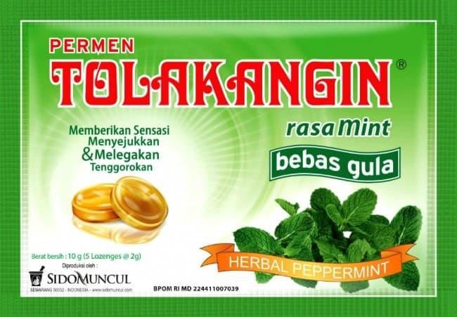 Tolak Angin Permen Mint Bebas Gula 5s - Obat Masuk Angin | Lazada Indonesia