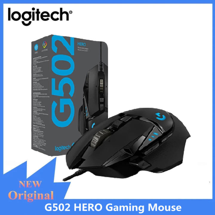 Logitech G502 HERO High Performance Gaming 16000 DPI Wire Mice ...