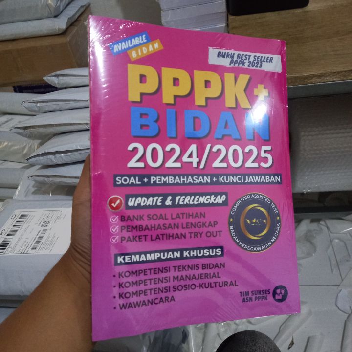 BUKU PPPK BIDAN 2024 -2025 | Lazada Indonesia
