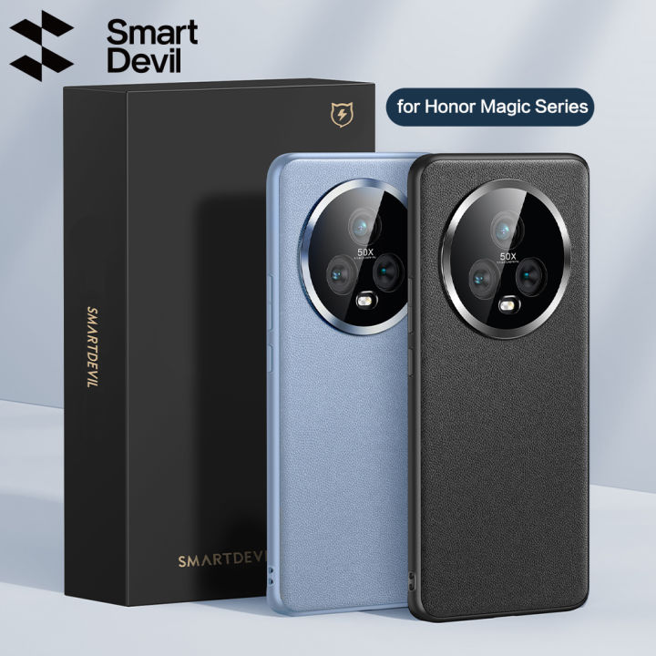 SmartDevil Original Vegan Leather Phone Case for Honor Magic 5 Pro Magic 4 Pro Magic 3 Pro Honor ...