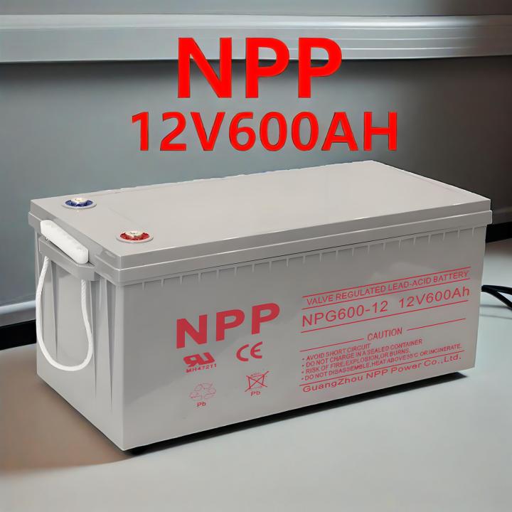 Get Resilient Energy Storage with NPP 12V 600AH Gel Battery for Your Solar System | Lazada PH