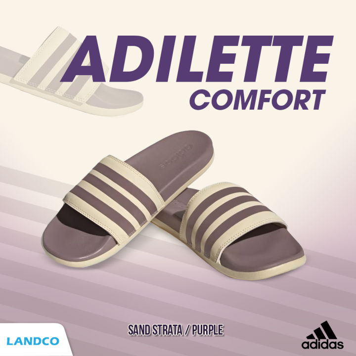 Adidas อาดิดาส รองเท้าแตะ รองเท้าแบบสวม Adilette Comfort H03621 (1500 ...