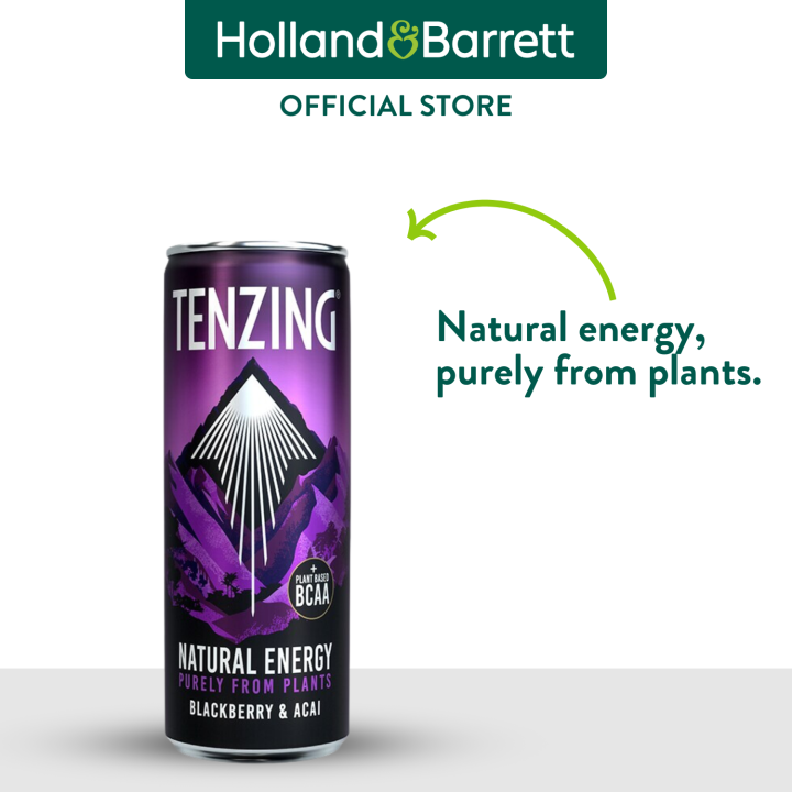 Tenzing Natural Energy Drink Blackberry & Acai 330ml | Lazada Singapore