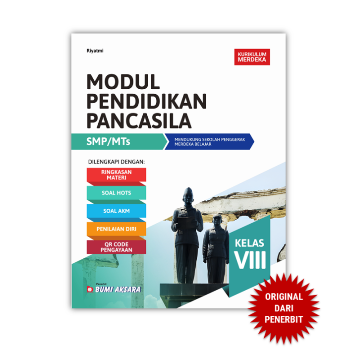 Modul Pendidikan Pancasila Kelas VIII SMP MTs Kurikulum Merdeka Bumi Aksara | Lazada Indonesia