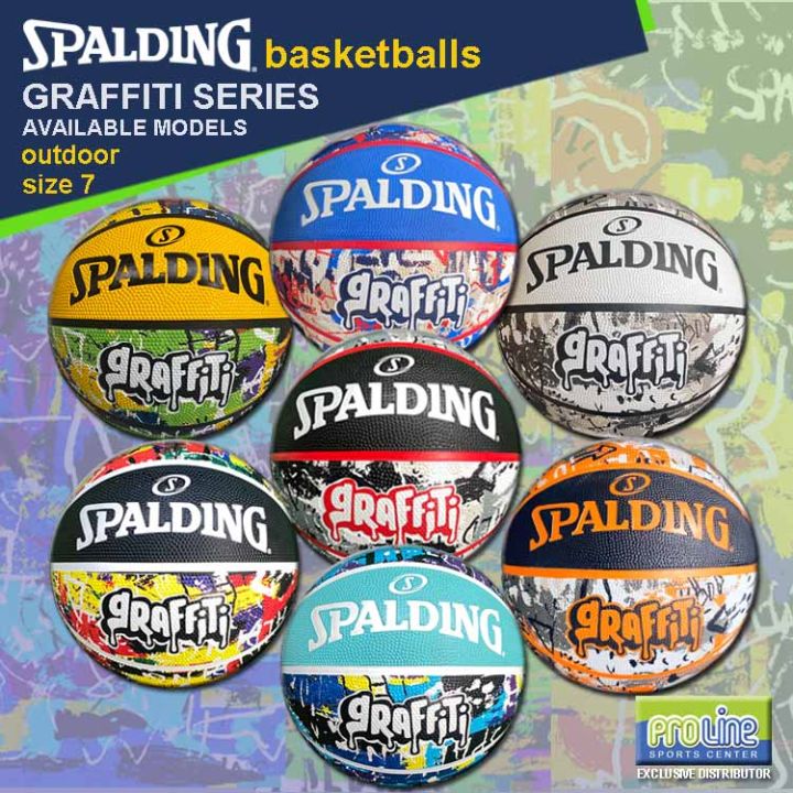 SPALDING Graffiti Series Original Outdoor Basketball Size 7 | Lazada PH