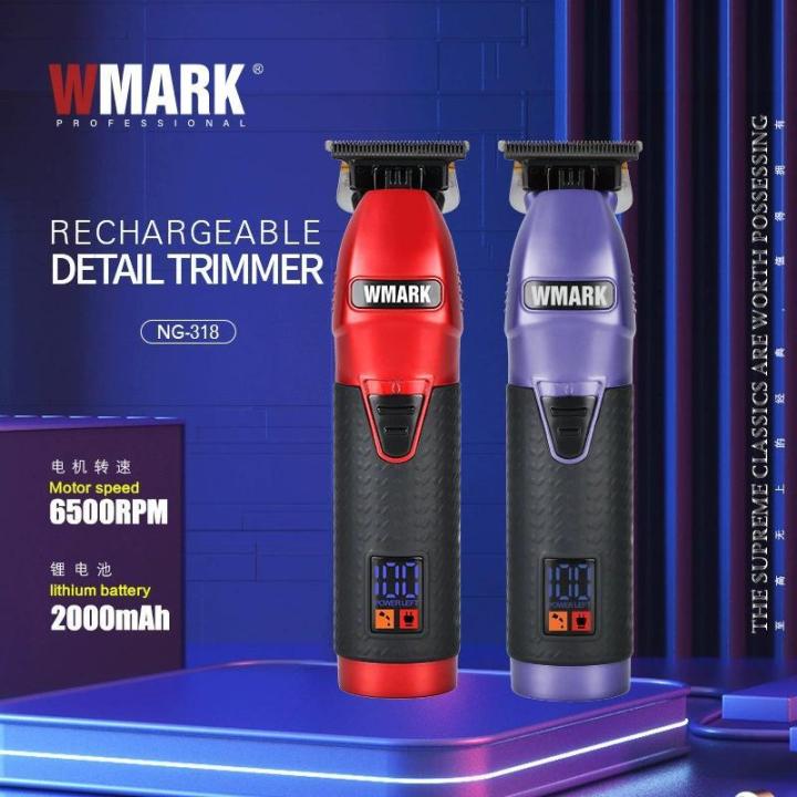 WMARK Hair clipper NG-318 Engraving clipper oil head electric clipper ...