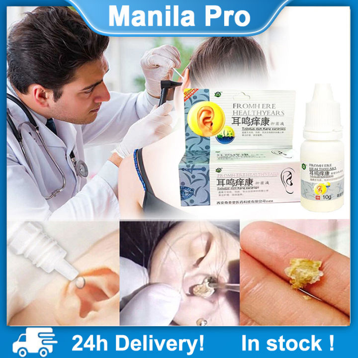Ear Drops Cleaner Ear Wax Remover Liquid for Acute and Chronic Otitis ...