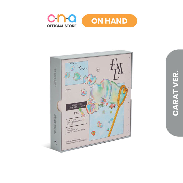 SEVENTEEN - FML (CARAT ver.) 10th Mini Album [Random Cover] | Lazada PH