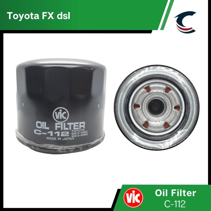 VIC C112 C-112 Oil Filter Japan for Toyota FX dsl | Lazada PH
