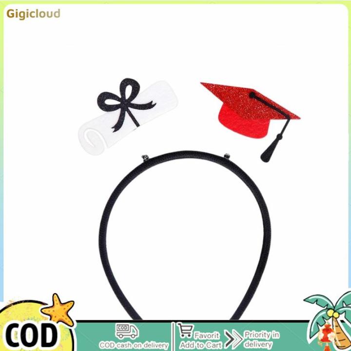 Graduation Cap Certificate Headband, Graduation Party Decorations, Mini ...