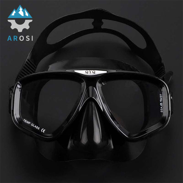 Professional diving mask goggles all-dry silicone vent pipe collection ...