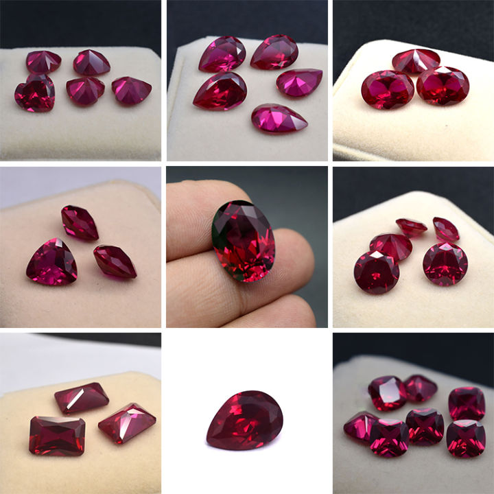 Natural premium ruby cut without heating mining a variety of shapes to ...