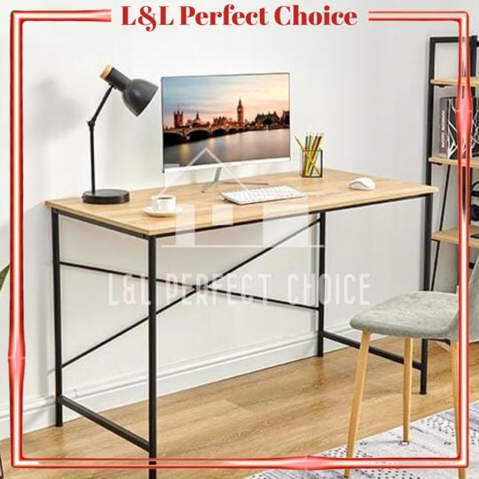 LL PERFECT Modern Home Office Desk Writing Computer Table 80cm & 120cm ...