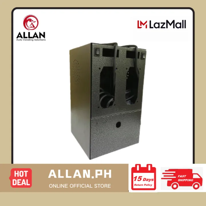 ALLAN Pisonet Single Box Casing/Pisonet 2N1 DUAL COIN SLOT Box Coinslot ...
