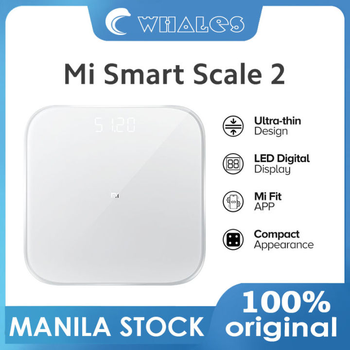 Xiaomi Smart Scale 2 Global Version Digital Weighing Scale Electronic ...
